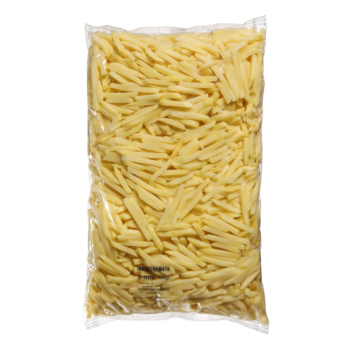 frites coupées crues 9mm par 5kg | Decru